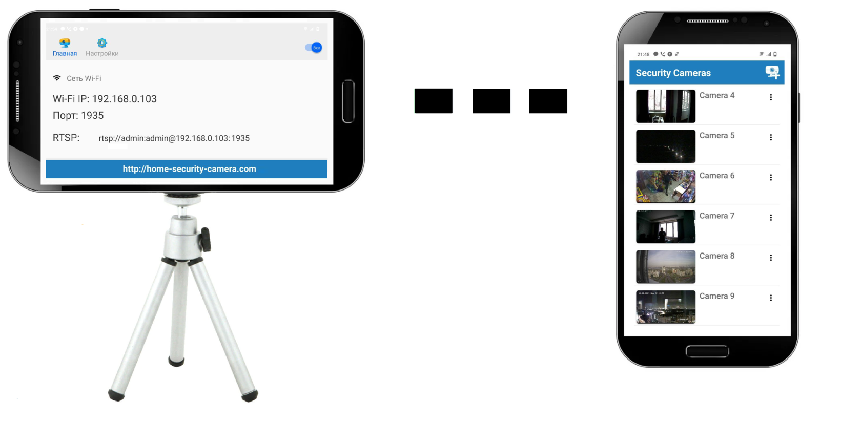 RTSP Camera App – Turn Your Smartphone into an IP CCTV Camera